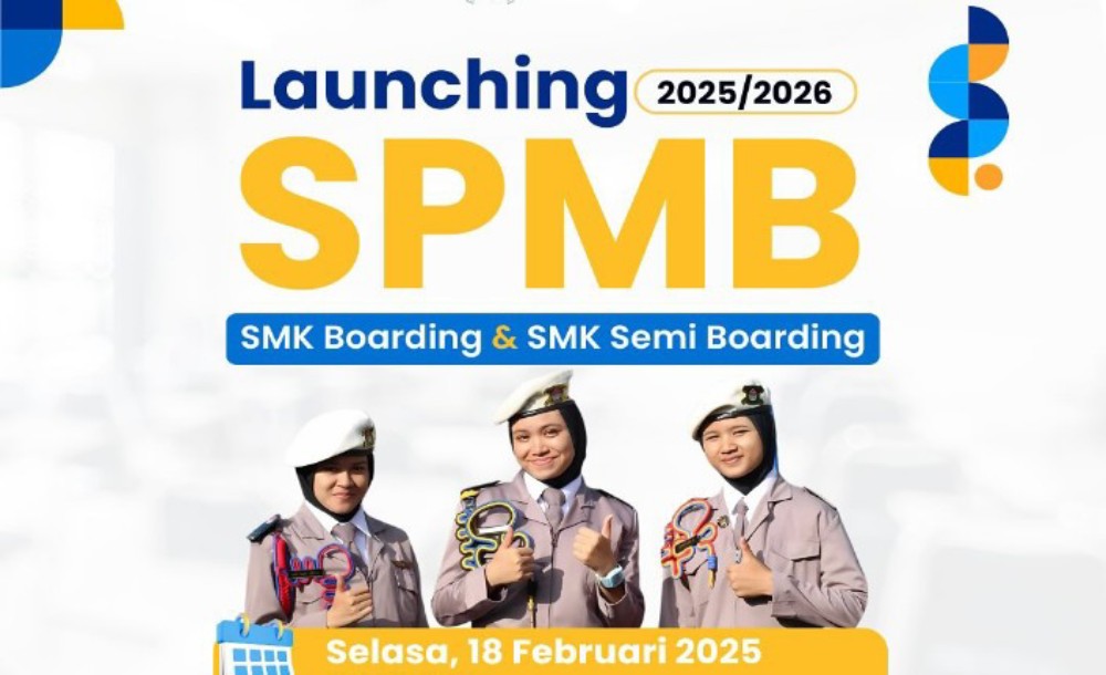 Pendaftaran SPMB SMK Boarding dan Semi Resmi Dibuka, Sediakan 652 Kuota ...